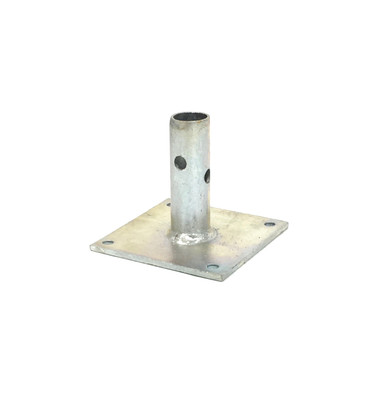 Base Plate | 5" x 5" | 1-7/16" Stem - USA Scaffolding