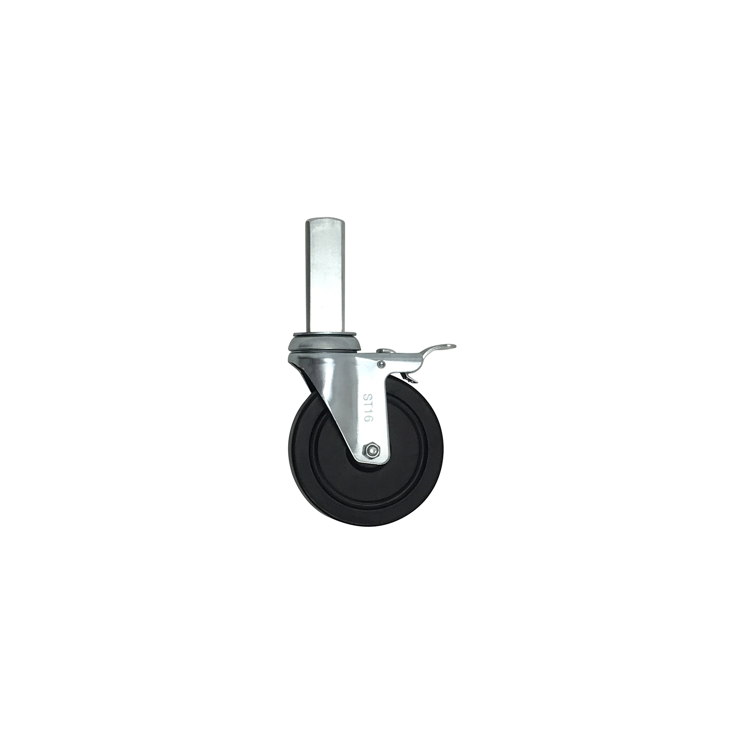 Locking Caster Square Stem | 5" Baker Scaffolding Wheel