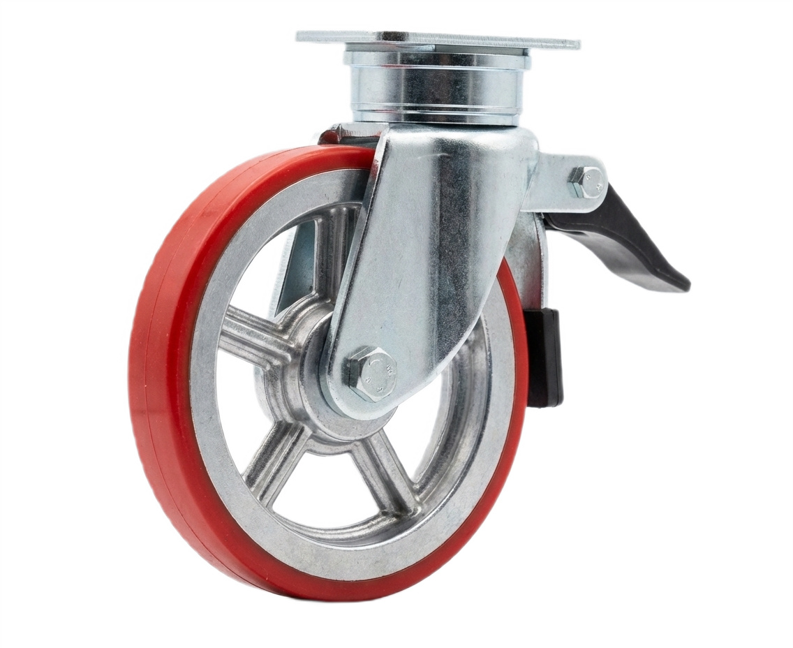 12" Caster Wheel (Hollow) - Ring Lock Scaffolding
